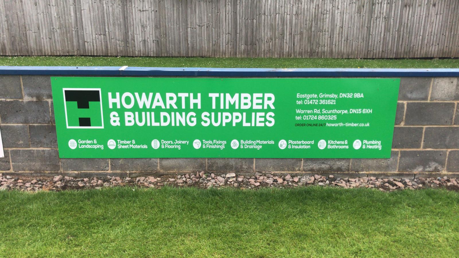 Howarth Timber sign new 2 Year Sponsorship Deal