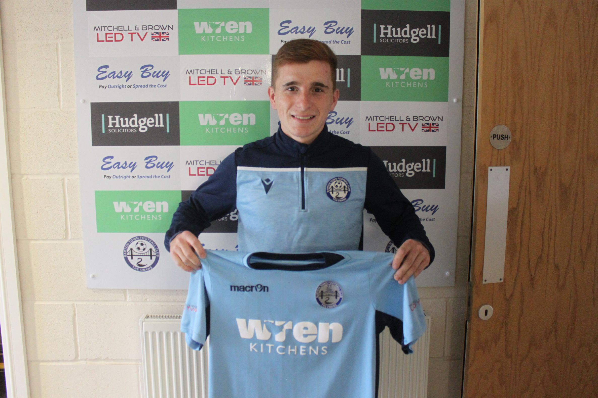 Player Retained - Tom Waudby - Barton Town FC