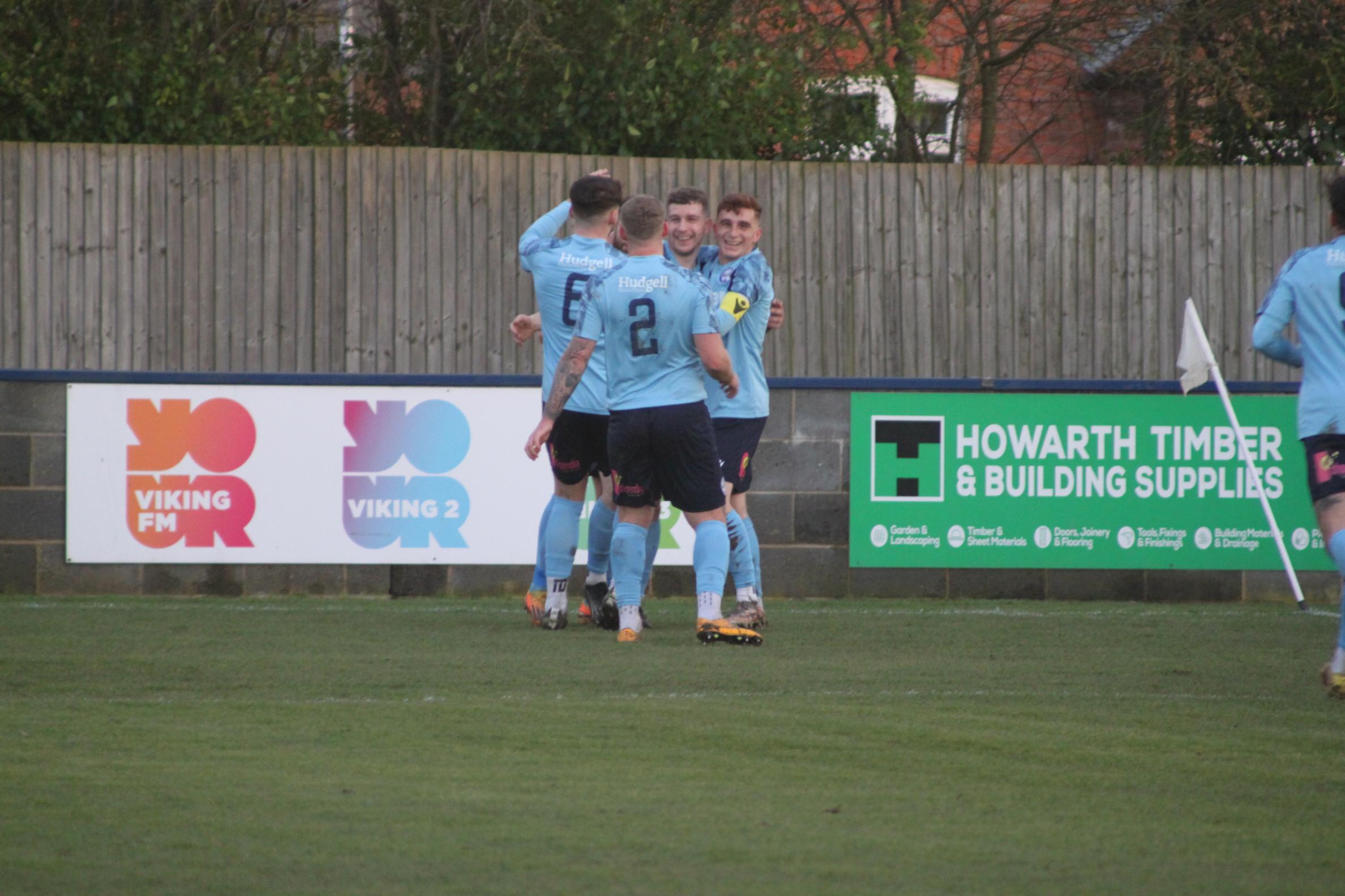 Waudby's secure home win over Frickley Athletic for the Swans